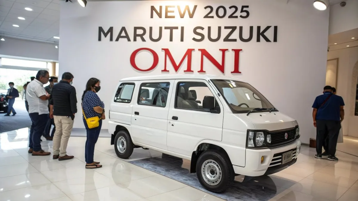 Maruti Suzuki Omni 2025 Launched – Iconic Boxy Family Van, Modern ...